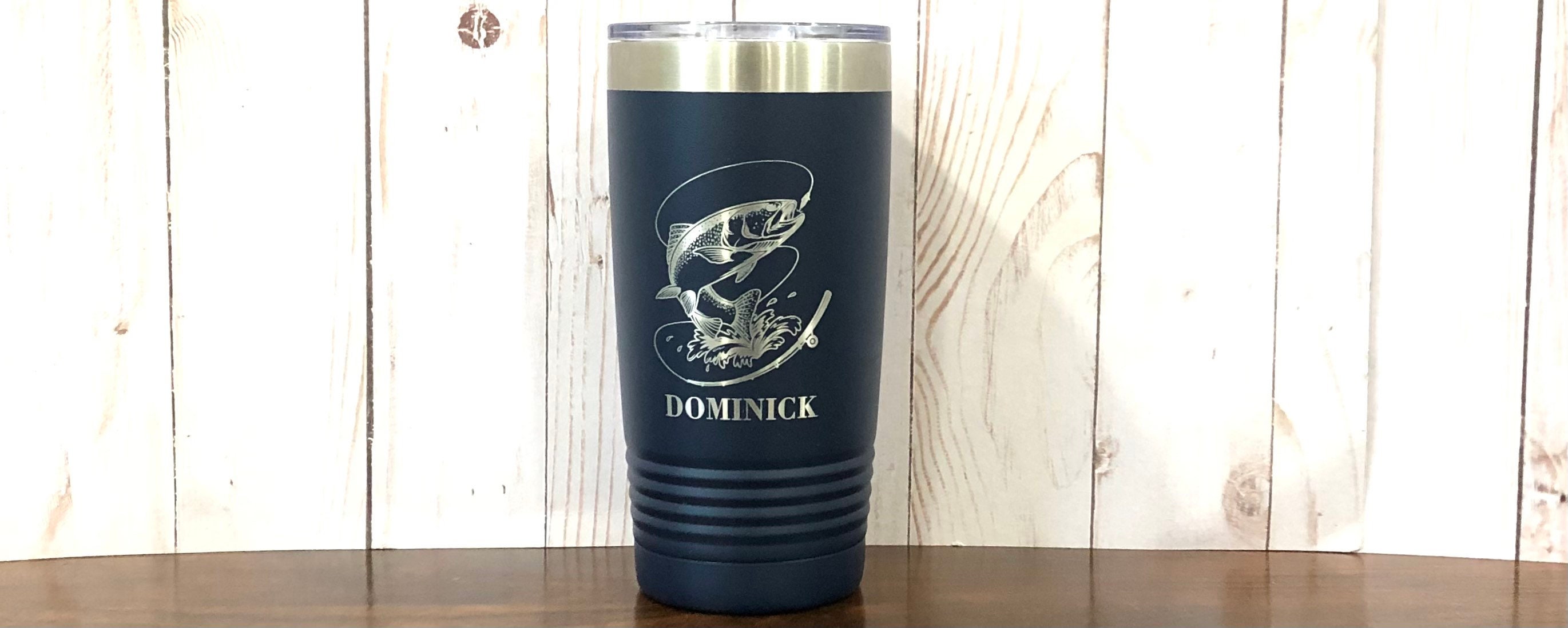 Fishing Lover Travel Mug - Fisherman Gift for Friend - Adventure Travel ...