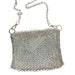 Chain Mail Bag | Silver Metal Purse | Metallic Chainmail Space Age ...