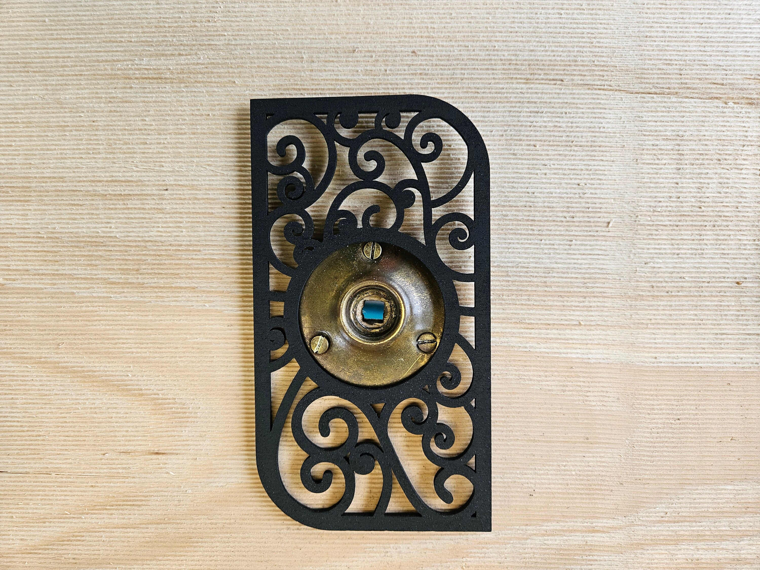 Decorative Door Knob Plates - With Permanent Adhesive - Etsy