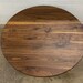 X Base Round Table Walnut - Etsy