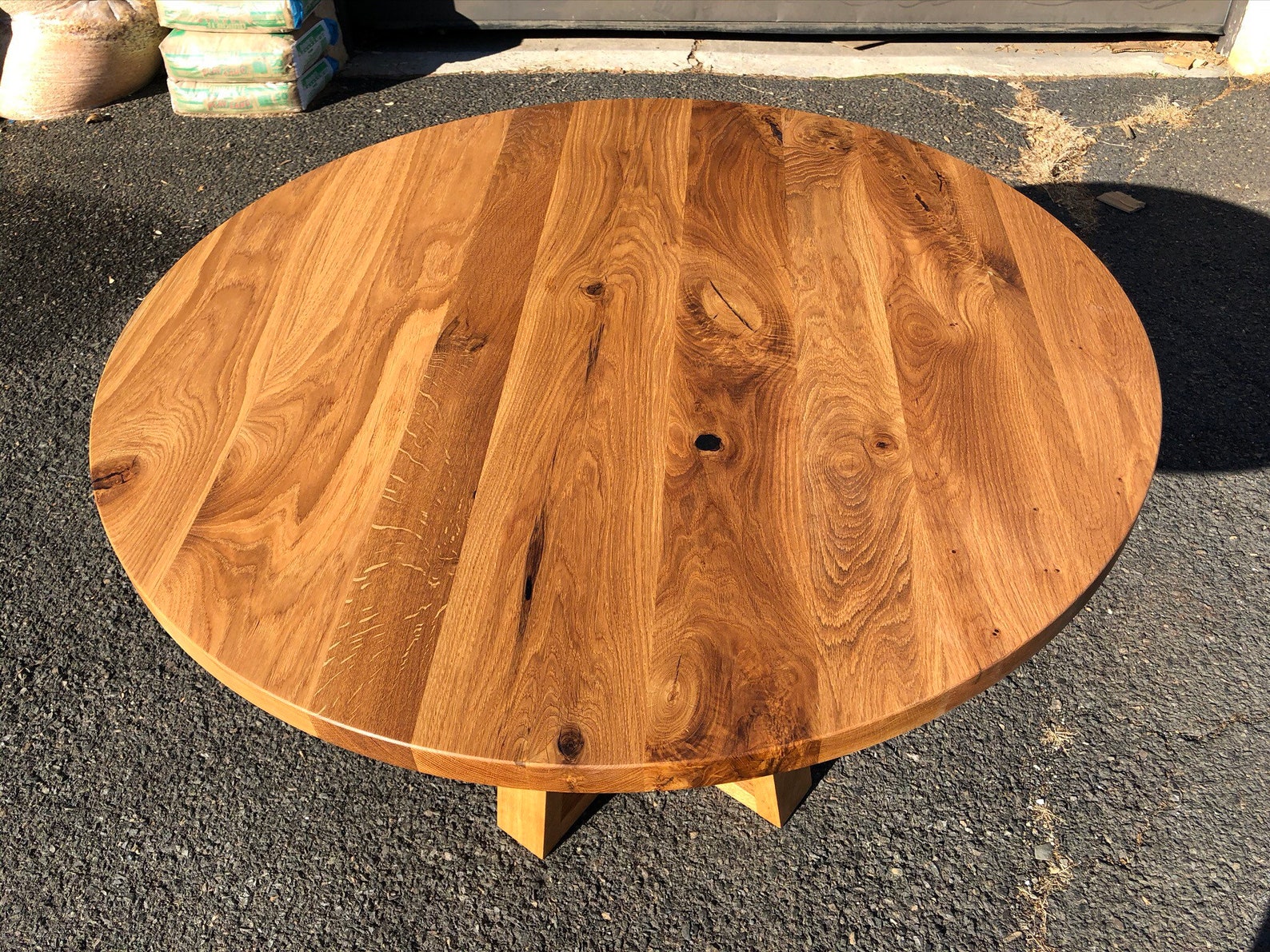 Tapered Pedestal Table - Etsy