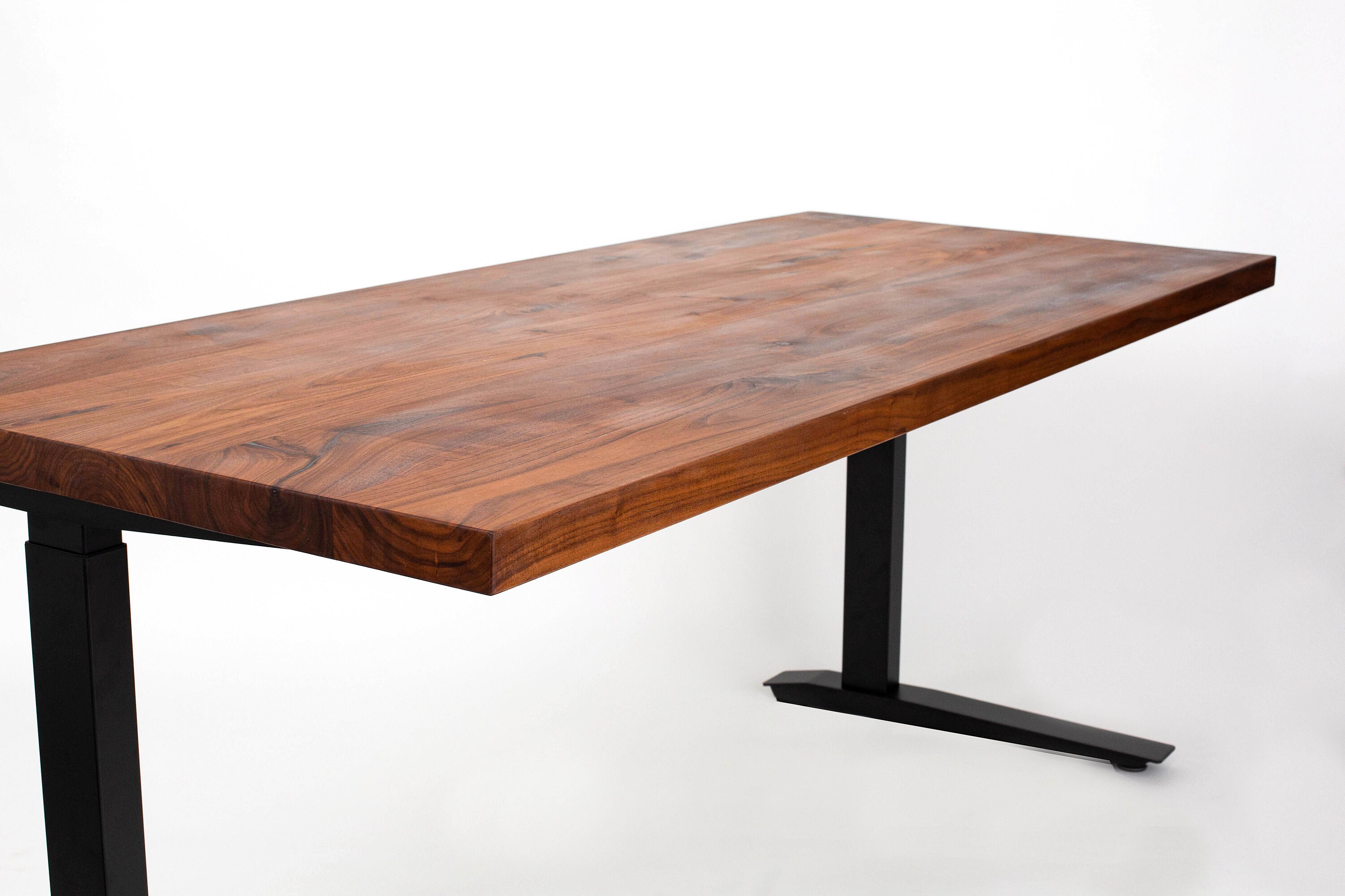 Walnut Sit Stand Desk - Etsy