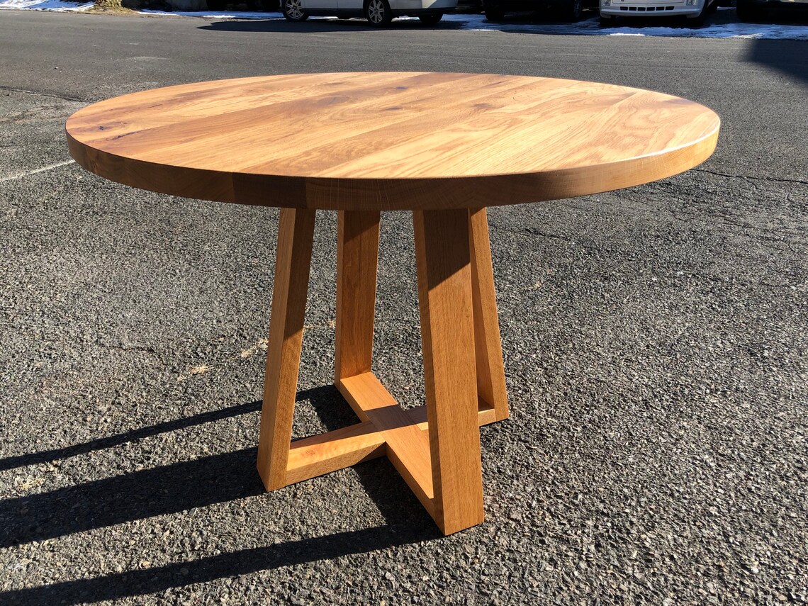 Tapered Pedestal Table - Etsy