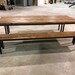 Rustic Industrial Table - Etsy