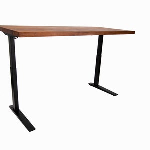 Walnut Sit Stand Desk - Etsy