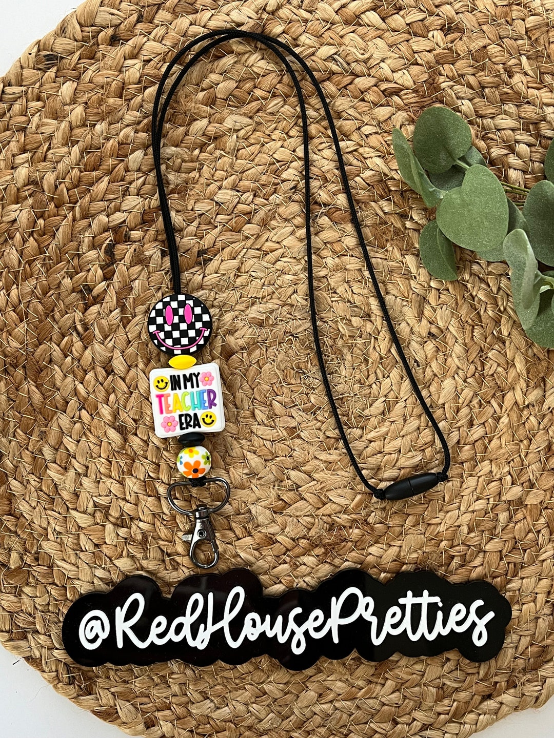 Teacher Era Lanyard, Teacher Gift, Teacher, Badge ID Holder, Office ...