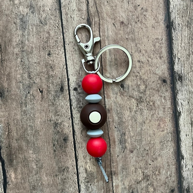 Buckeye Keychain - Etsy