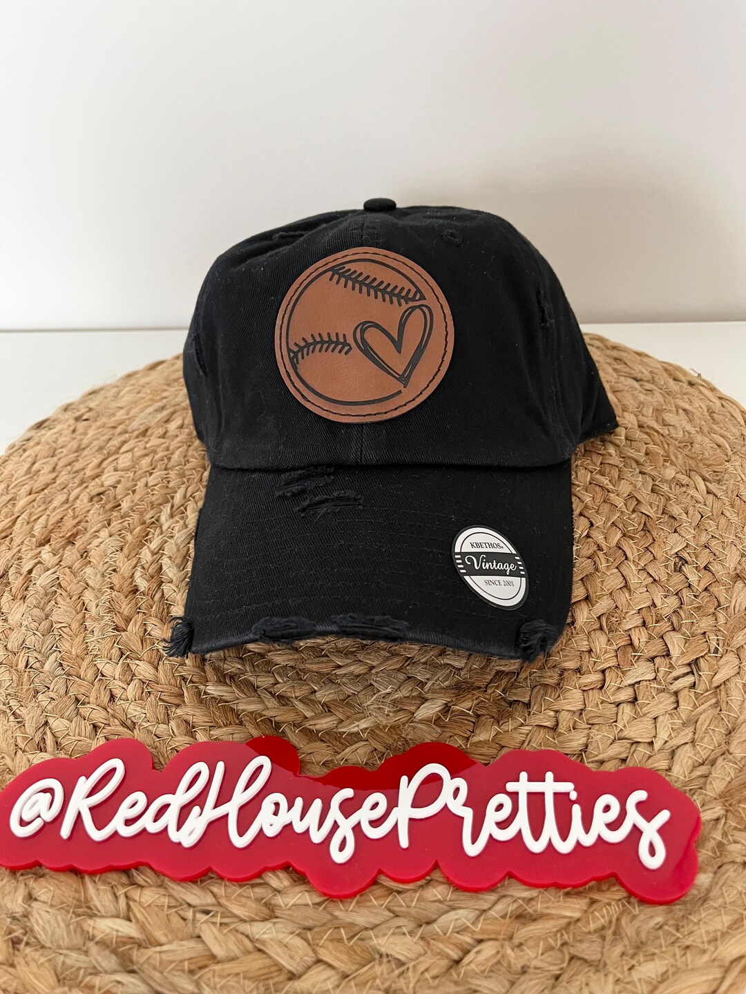 Baseball Adult Vintage Leatherette Patch Hat, Baseball Cap, Ball Hat ...