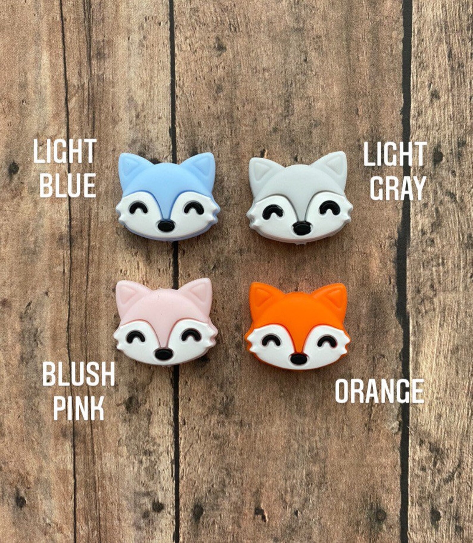 Fox Custom Name Tag Keychain Bag Bling Zipper Charm Name - Etsy