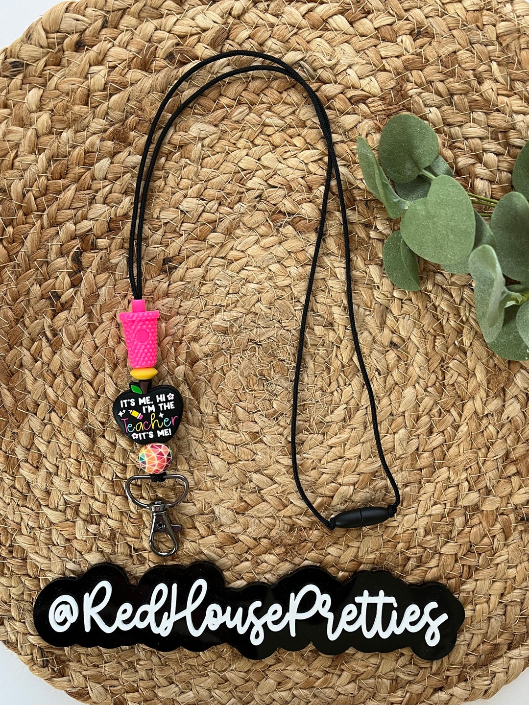 It’s Me Lanyard, Teacher Gift, Teacher, Badge ID Holder, Office ...