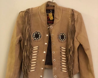 Beaded fringe jacket | Etsy