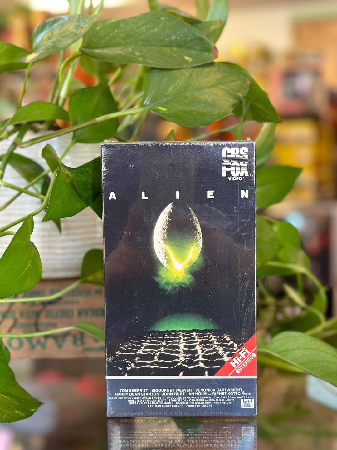 Vintage 1984 Sealed CBS Fox ALIEN VHS Blue Watermark - Etsy