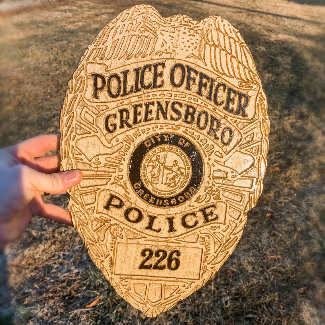 Custom Police Badge - Etsy