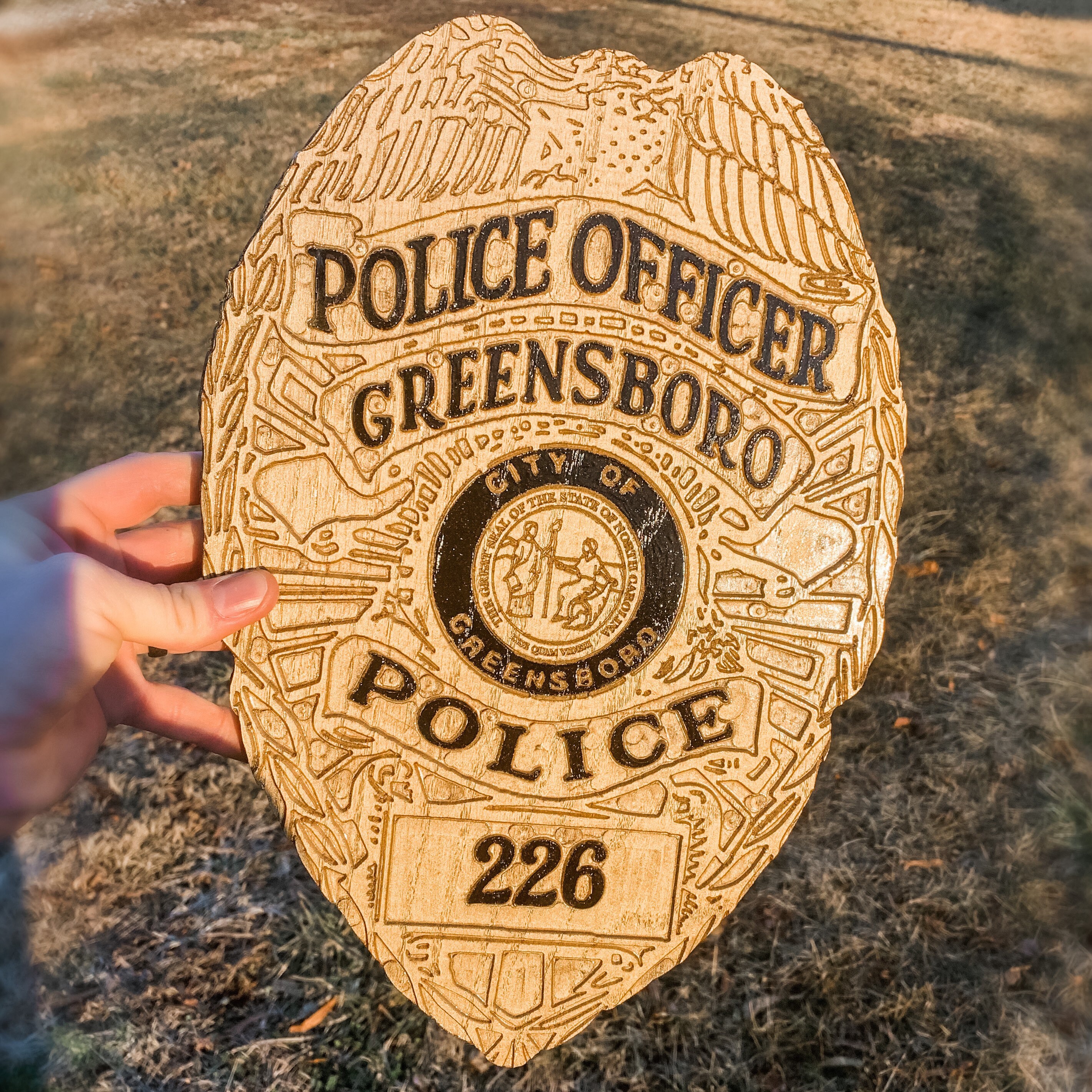 Custom Police Badge - Etsy