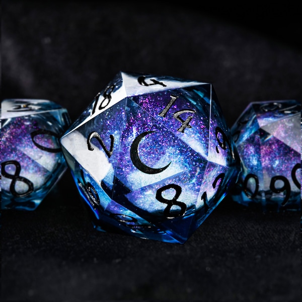 Dark Moon Dice - Etsy