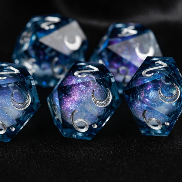 Dark Moon Dice - Etsy