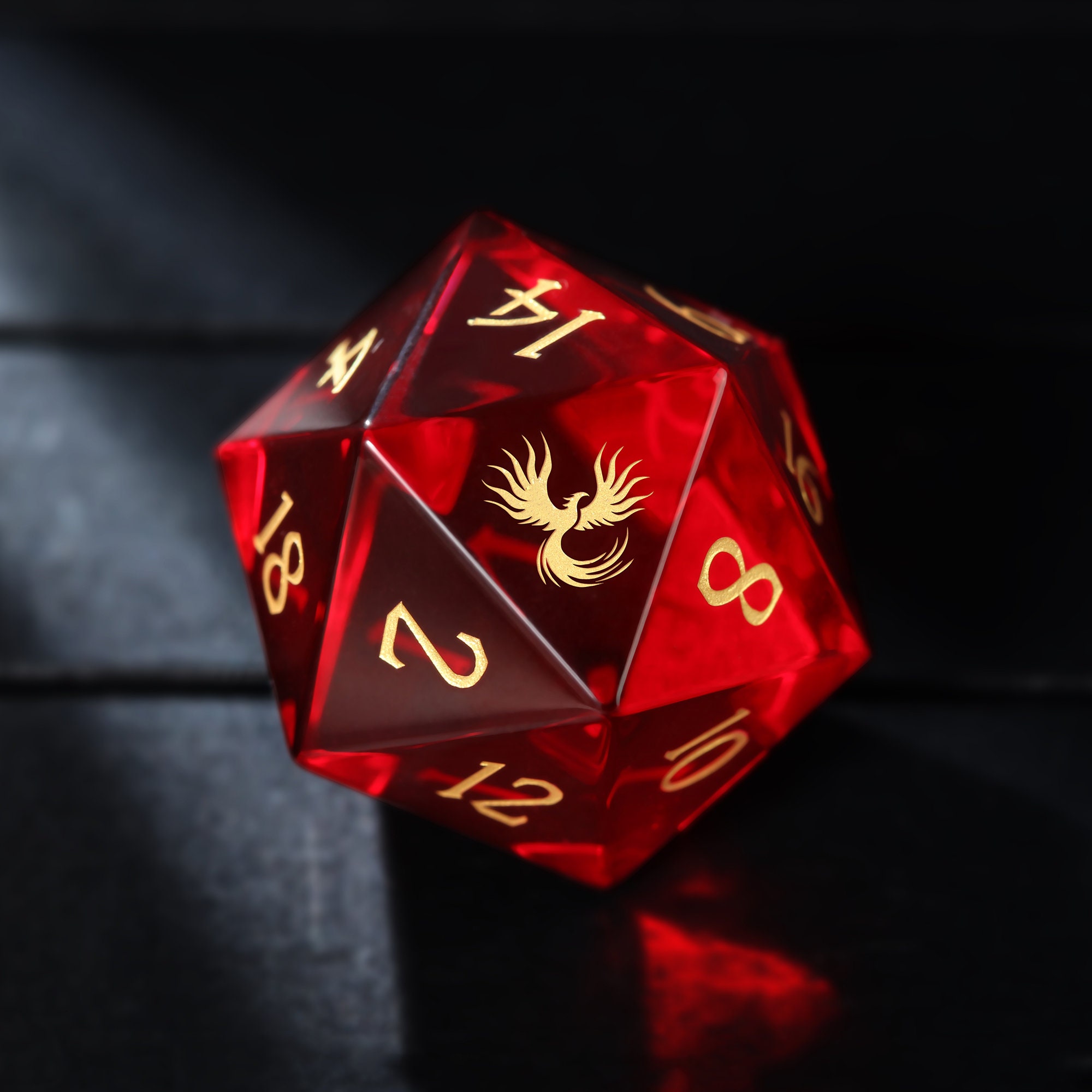 Phoenix Dice Set - Etsy