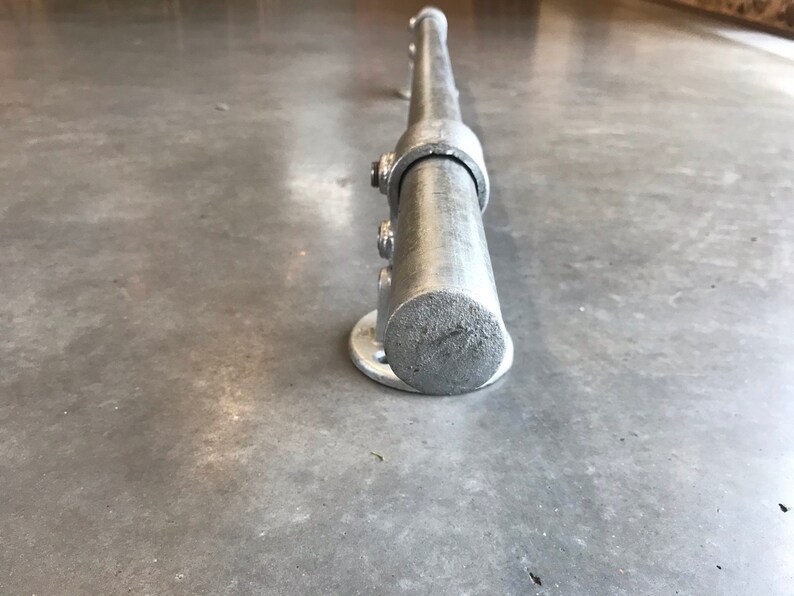 Galvanised Industrial Chunky Pipe Hanging Rail - Etsy UK