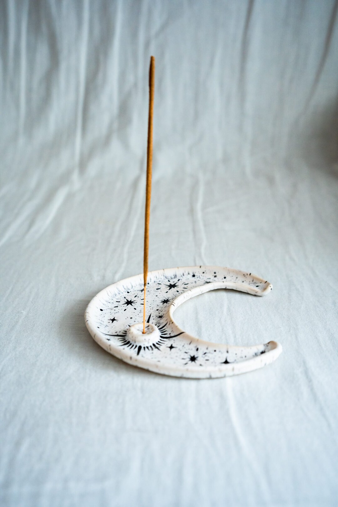 Stick Incense Holder, Meditation Gift, Stick Incense, Handmade Incense ...