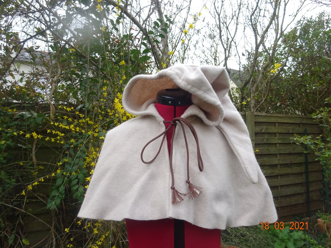 Capucha medieval o renacentista para niños en forro polar a partir de ...
