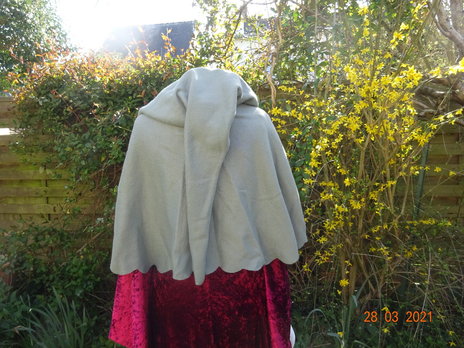 Medieval or Renaissance Fleece Hood for Adults, Men, Women, One Size - Etsy