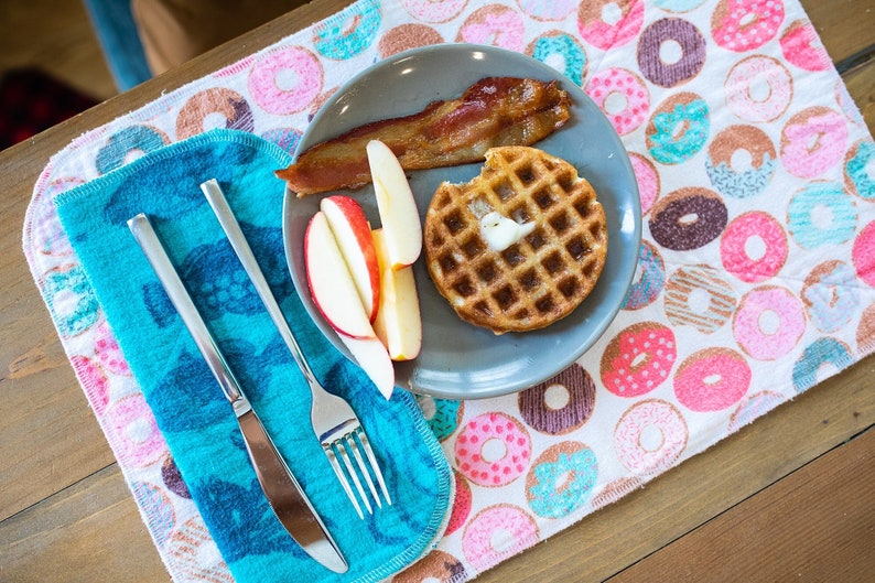 Washable Placemats for Kids | Cotton Table Linens | Eco Friendly | Zero ...