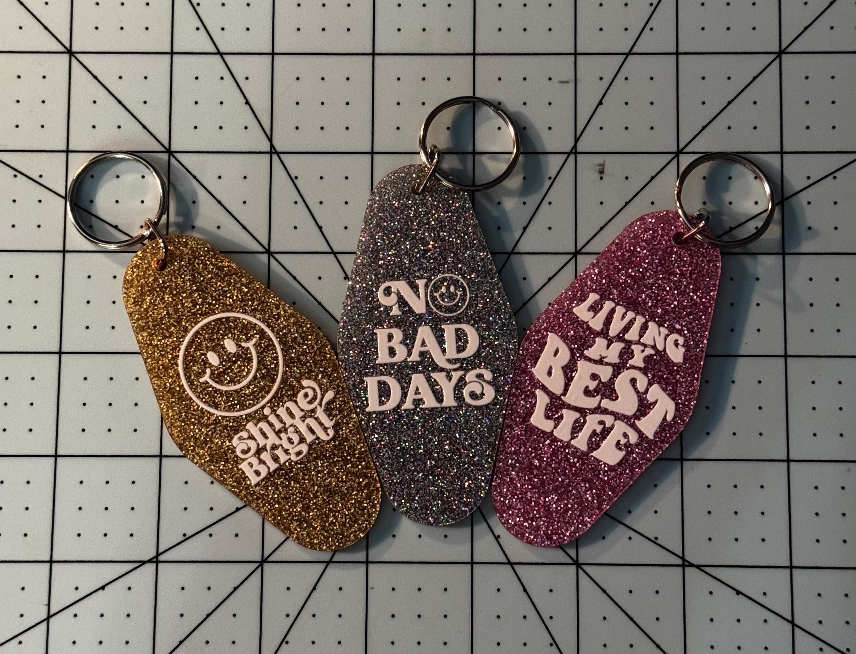 Custom Hotel Style Keychain Custom Keychain Retro Motel Keychain - Etsy