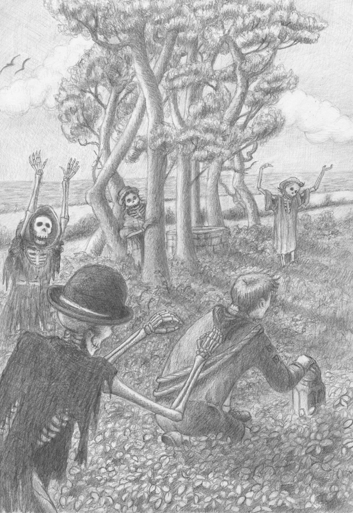 MR James Ghost Story New Edition Pack of 7 Christmas or Blank Cards ...