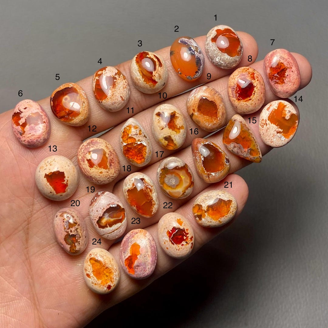 Mexican Cantera Opal A One Quality Mexican Cantera Opal Cabochon Loose ...
