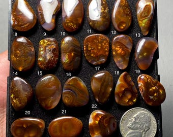Mexican Fire Agate A One Quality 100% Natural Mexican Fire Agate Loose ...