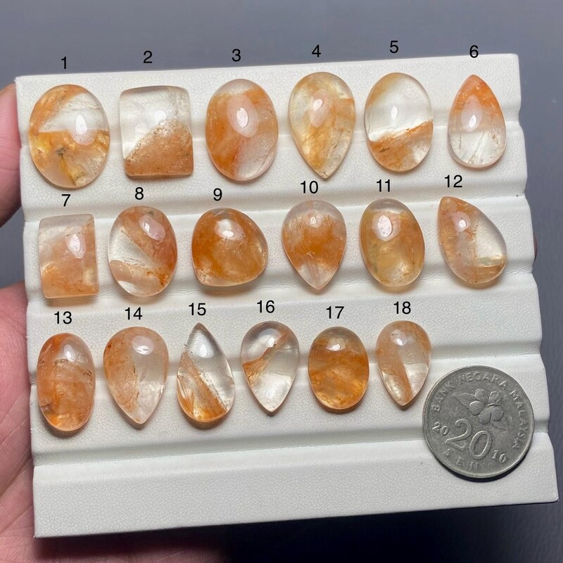 Papaya Stone - Etsy