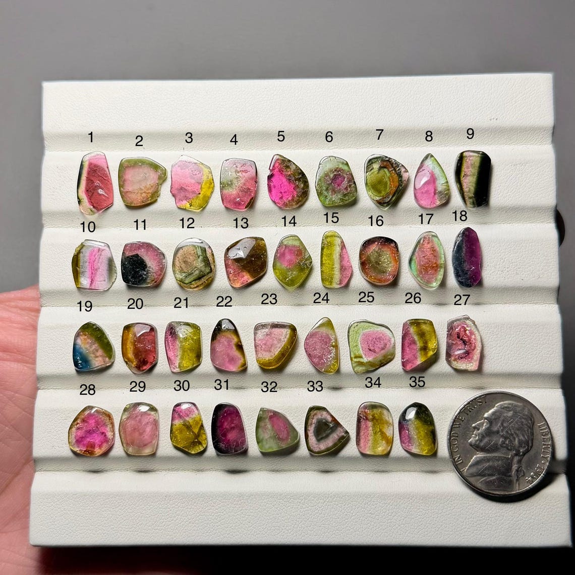 Watermelon Tourmaline A One Quality 100% Natural Multi Tourmaline Loose ...