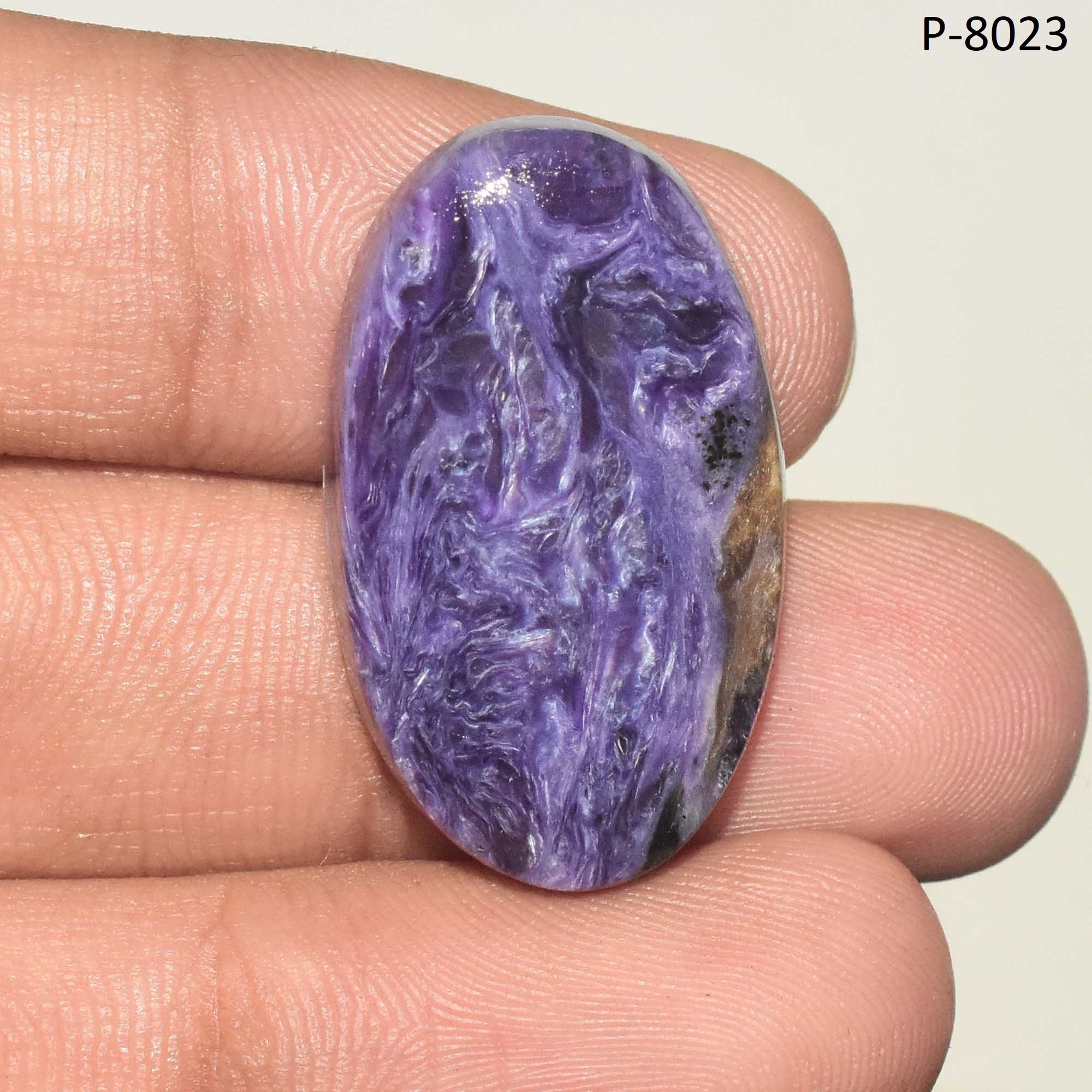 Superb AAA Purple Charoite Cabochon Russian Charoite | Etsy