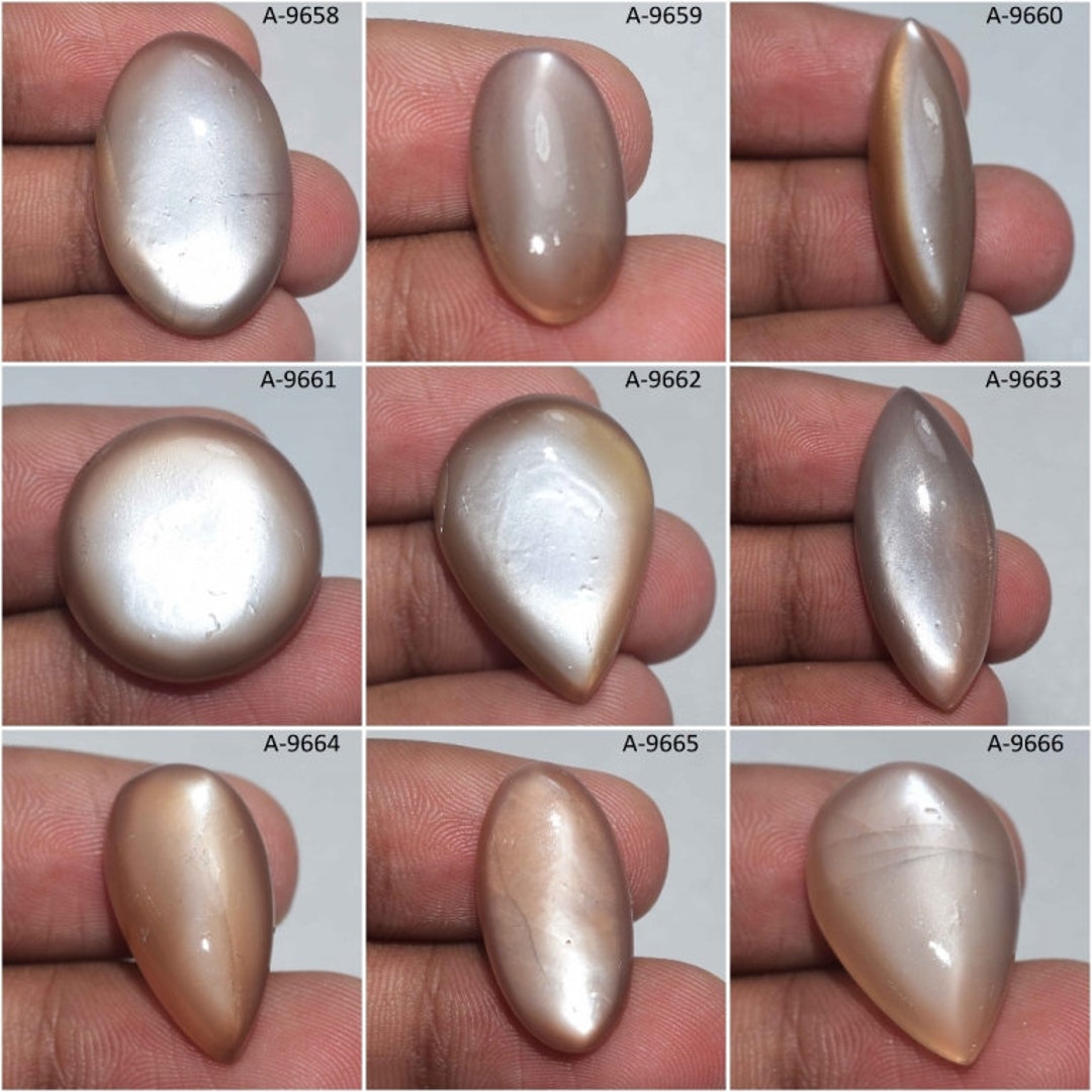 70% off AAA Quality Chocolate Moonstone Cabochon, Chocolate Moonstone ...