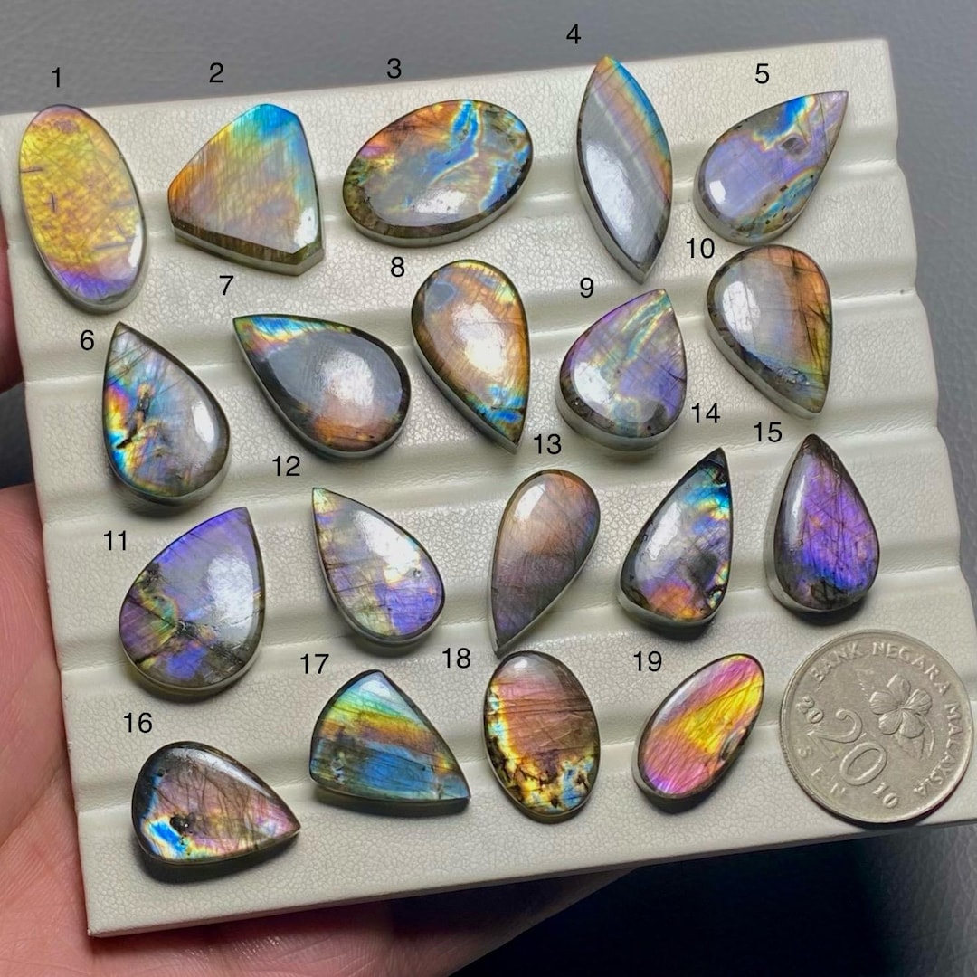 Multi Spectrolite Labradorite A One Quality 100% Natural Spectrolite ...