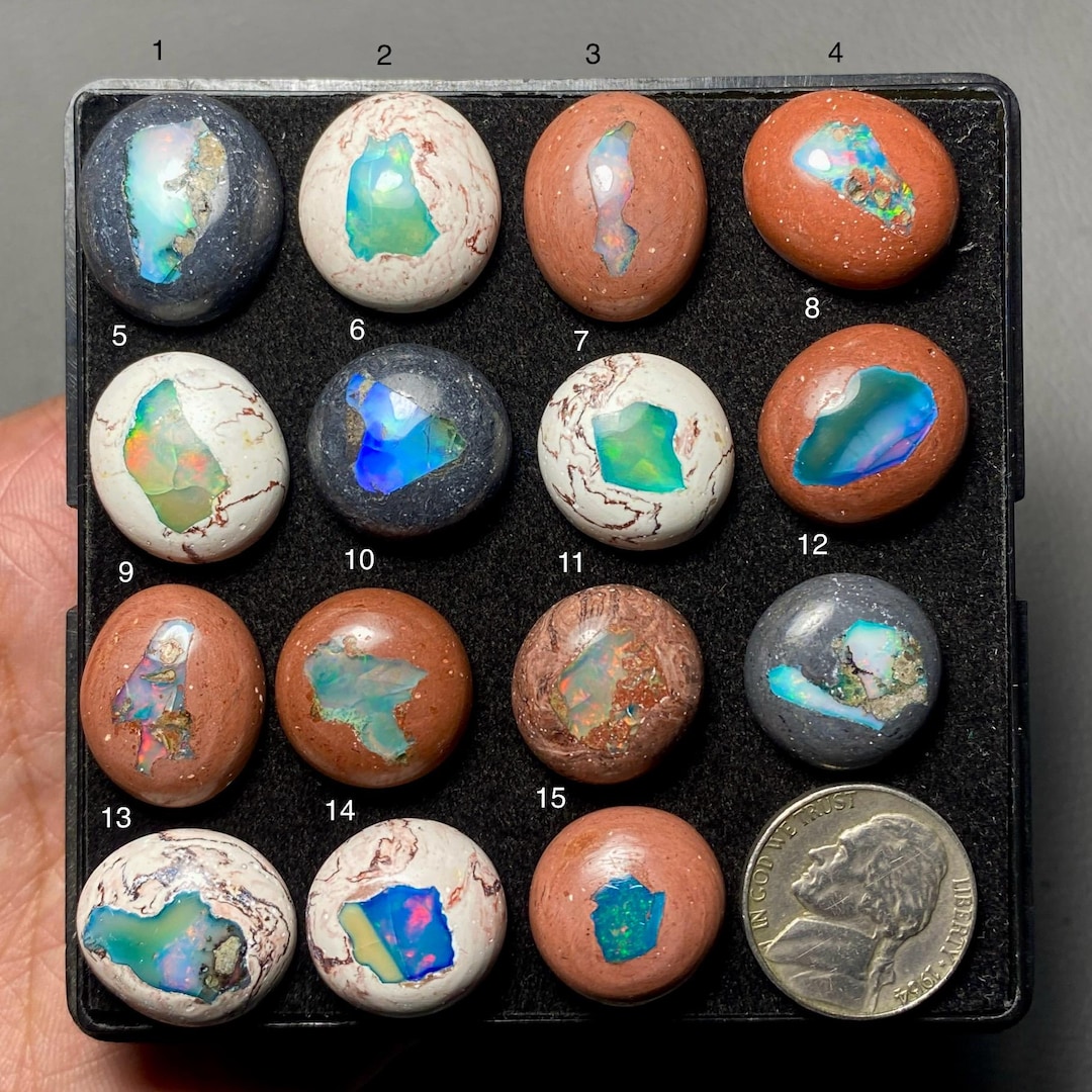 Mexican Cantera Fire Opal A One Quality Mexican Fire Opal Cabochon ...