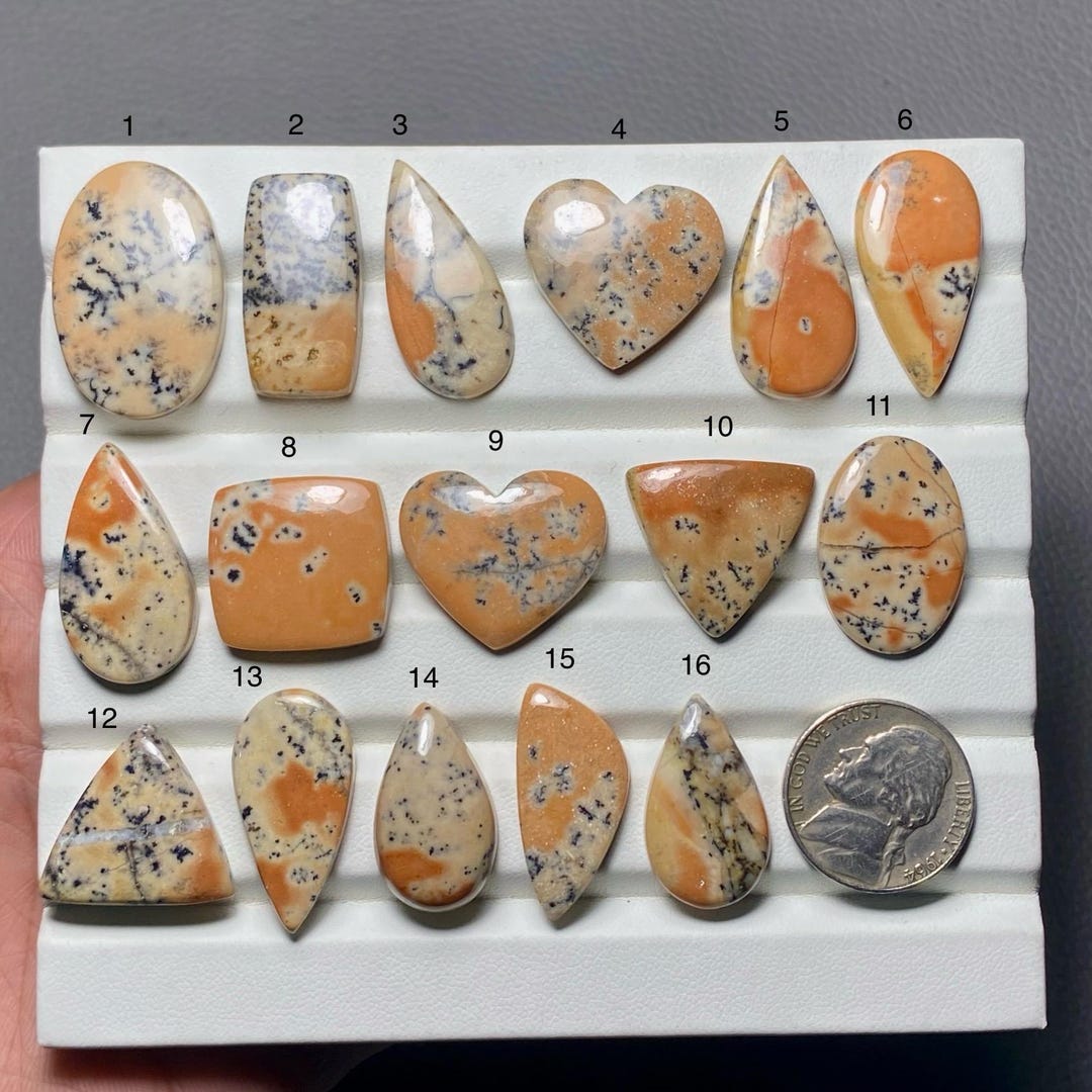 Pink Sakura Scenic A One Quality 100% Natural Sakura Scenic Cabochon ...