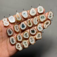 12-15mm Approx Hot Pink Solar Quartz, Rough Solar Quartz Slices, Solar ...
