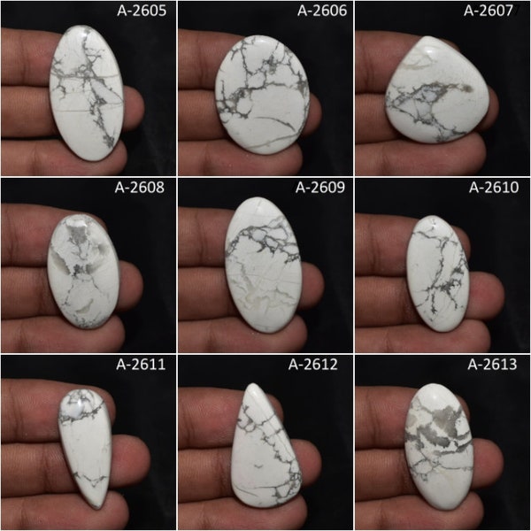 Howlite Cabochon - Etsy