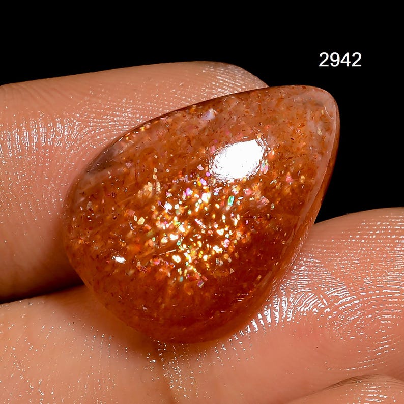 Sunstone A One Quality 100% Natural Sunstone Cabochon Loose Gemstone ...