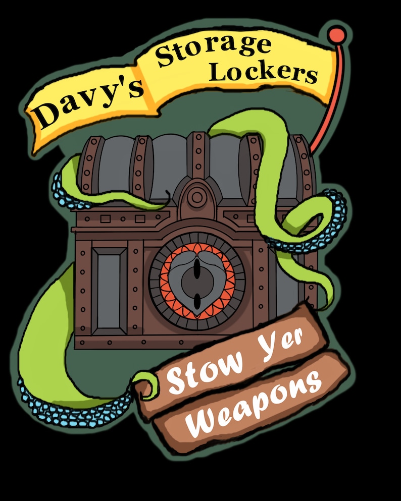 Pirates of the Caribbean Davy Jones Locker Inspired Applique - Etsy
