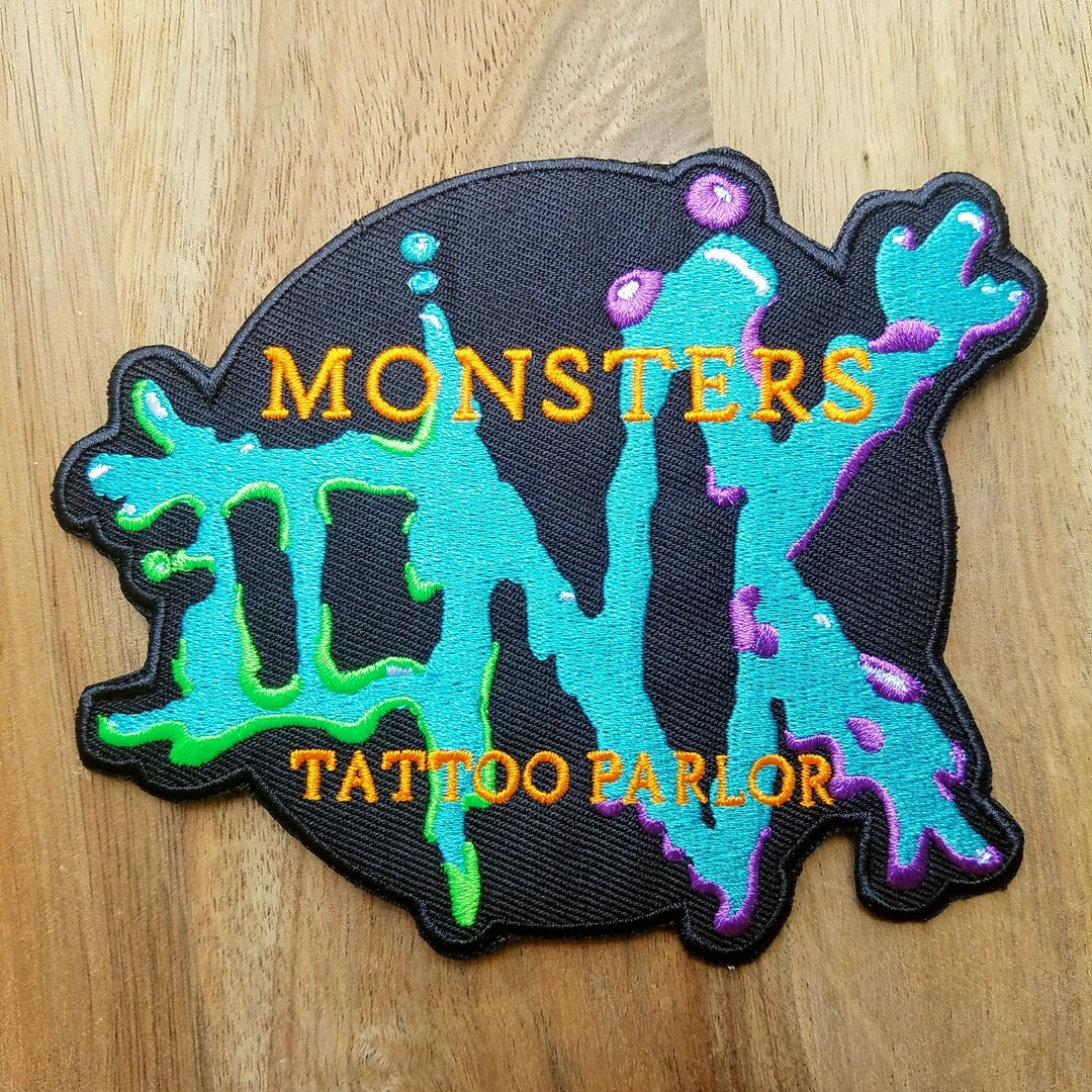 Monsters Ink Patch Applique Inspired by Disney's Monsters Inc - Etsy