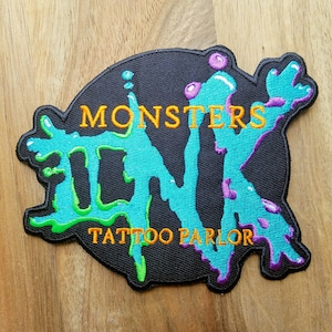 Monsters Ink Patch Applique Inspired by Disney's Monsters Inc - Etsy