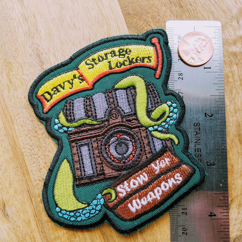 Pirates of the Caribbean Davy Jones Locker Inspired Applique Patch ...