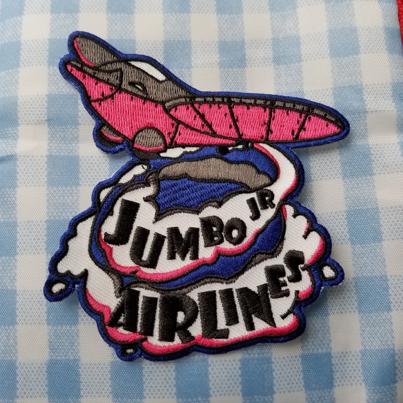 Disney's Dumbo Inspired Applique Patch - Jumbo Jr. Airlines - Large 4 ...