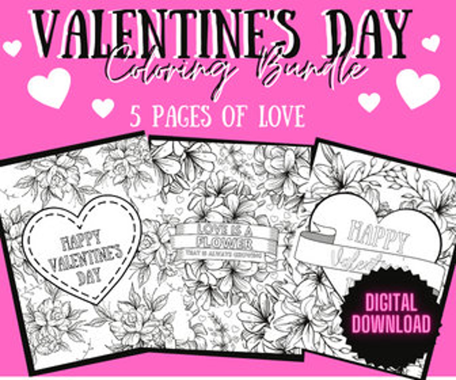 Printable Coloring Page, Coloring Pages for Adults, Kids Coloring Page ...