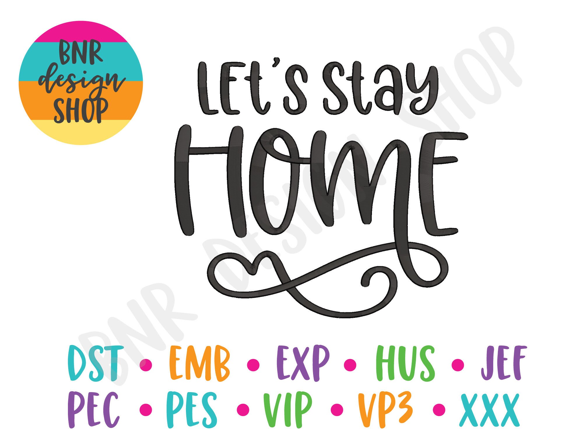 Home Embroidery Bundle, 5 Designs, Home Machine Embroidery Design ...