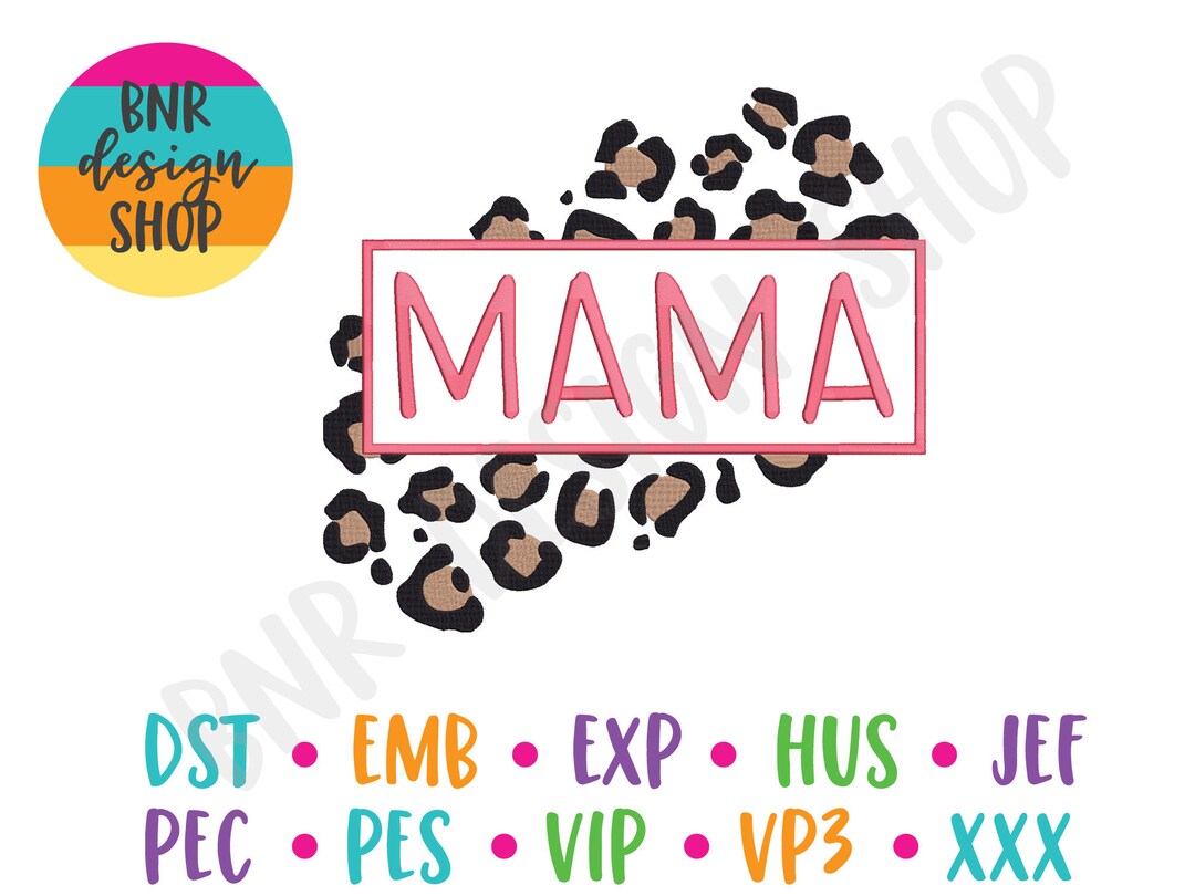 Mom Embroidery Designs, Mama Embroidery File Mom, Embroidery for ...
