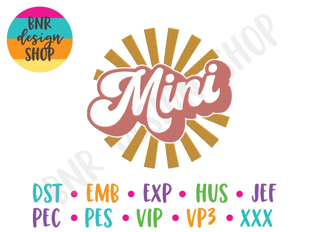 Mini Embroidery Designs Girls, Mini Embroidery File for Shirts, Kids ...