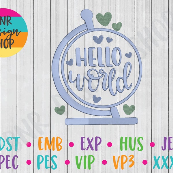 Hello World Design - Etsy